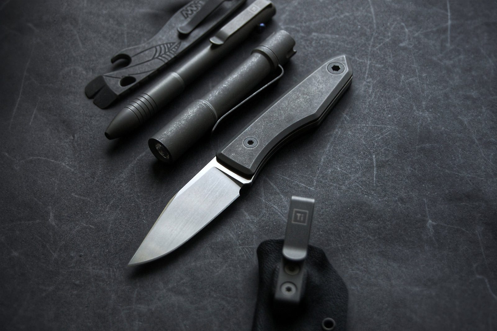 Big Idea Design Ti Lookout Fixed Blade Knife – Mukama
