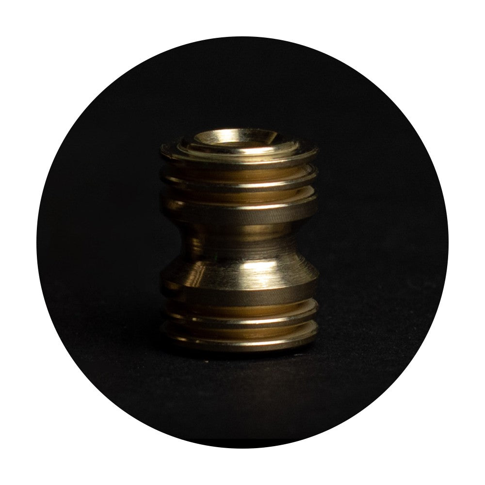 Urban Carvers Sector 8 Bead Brass – Mukama