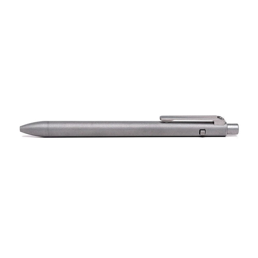 Tactile Turn Side Click Titanium Stonewashed Pen – Mukama