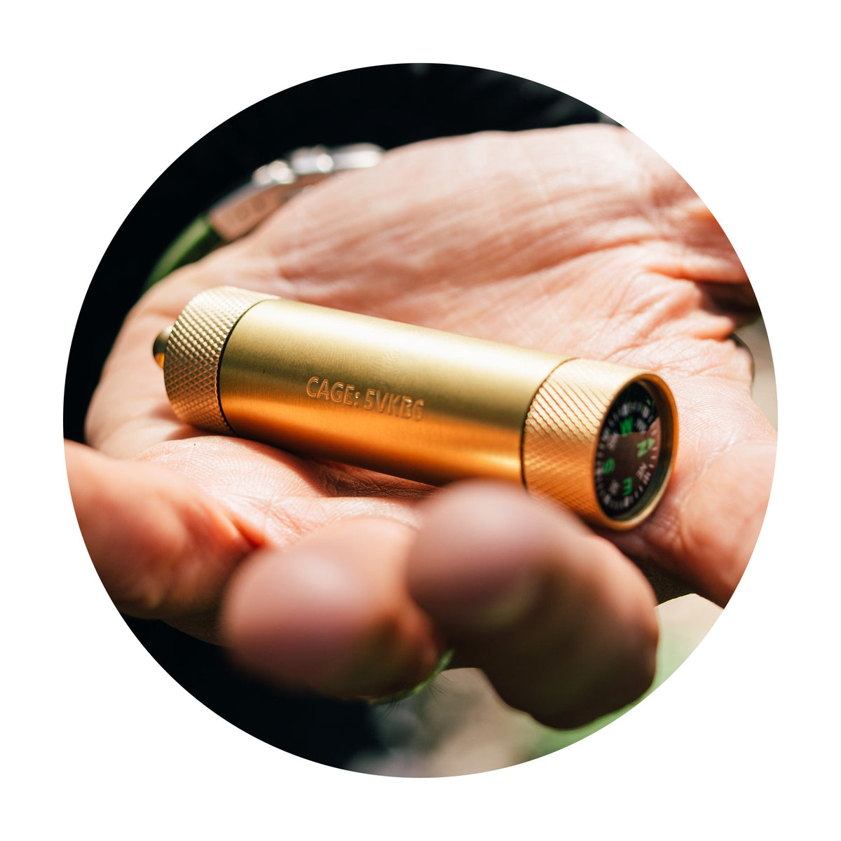 CountyComm Brass Compass Capsule (Gen 2) – Mukama