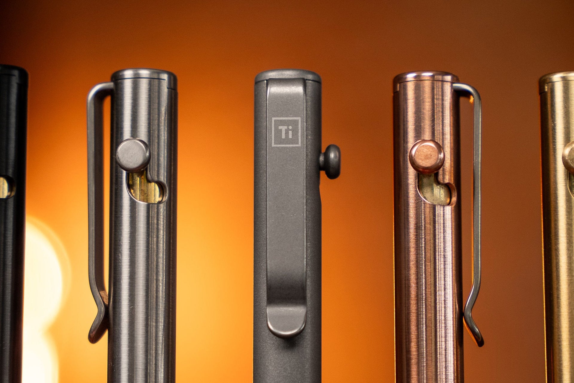 Big Idea Design Base Line Bolt Action Titanium Pen – Mukama