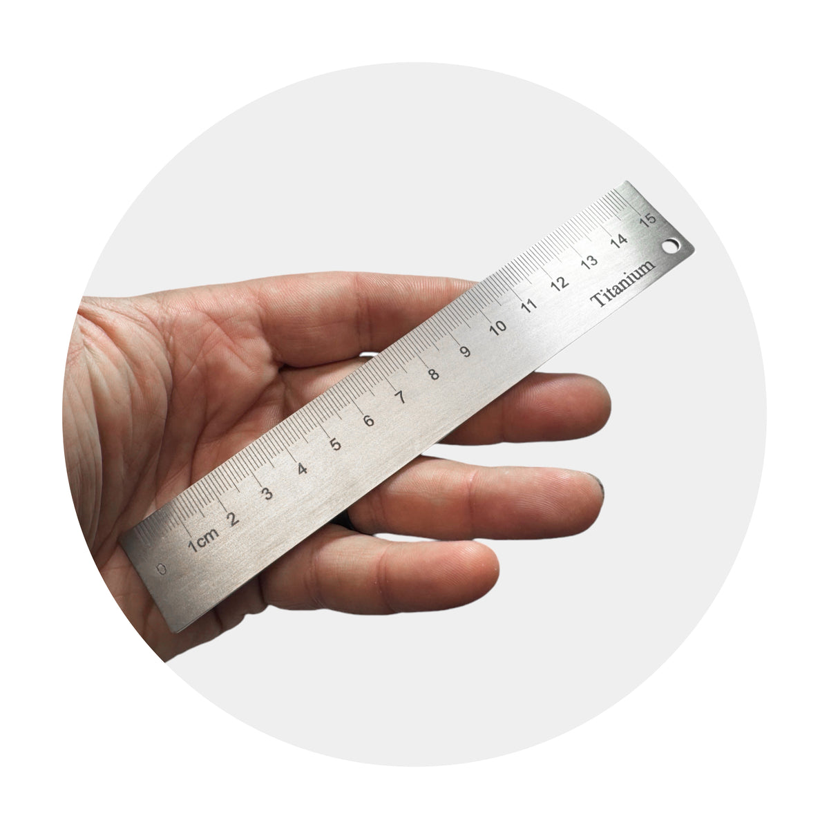 CountyComm Beefy Titanium Precision Ruler – Mukama