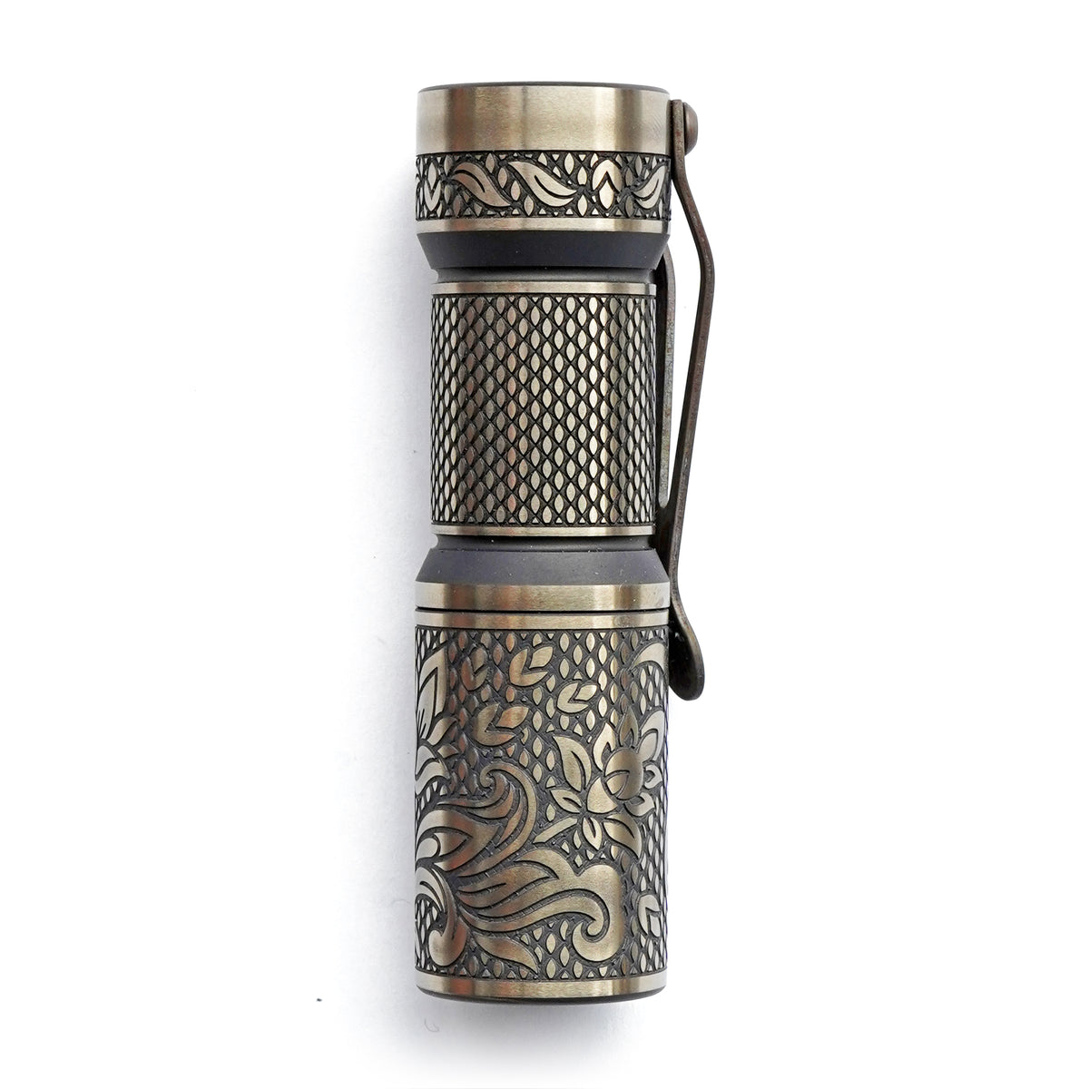 CWF Custom Flashlights Ti2 Design Arcadian Titanium Flashlight – Mukama