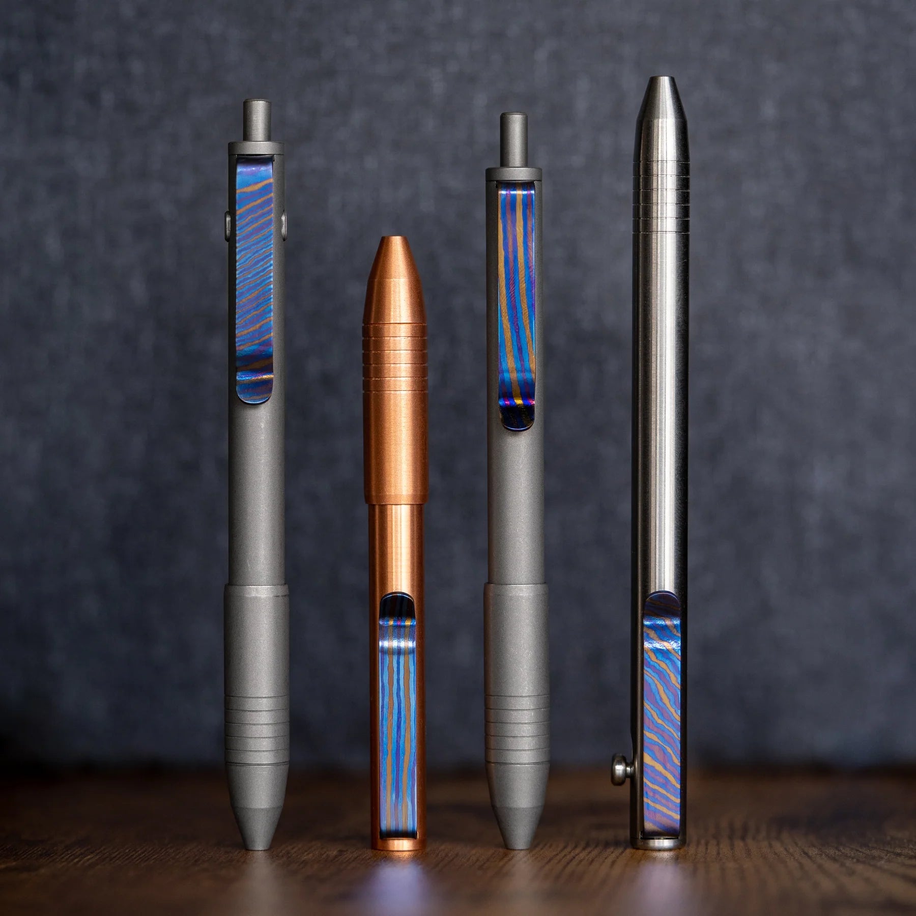 Big Idea Design Ti Damascus CNC Milled Pocket Clip – Mukama